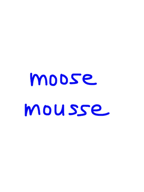 moose / mousse – nitatango.com