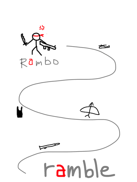 ramble / rumble / scramble – nitatango.com