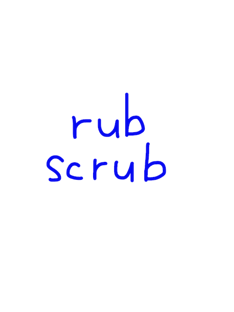 rub / scrub – nitatango.com